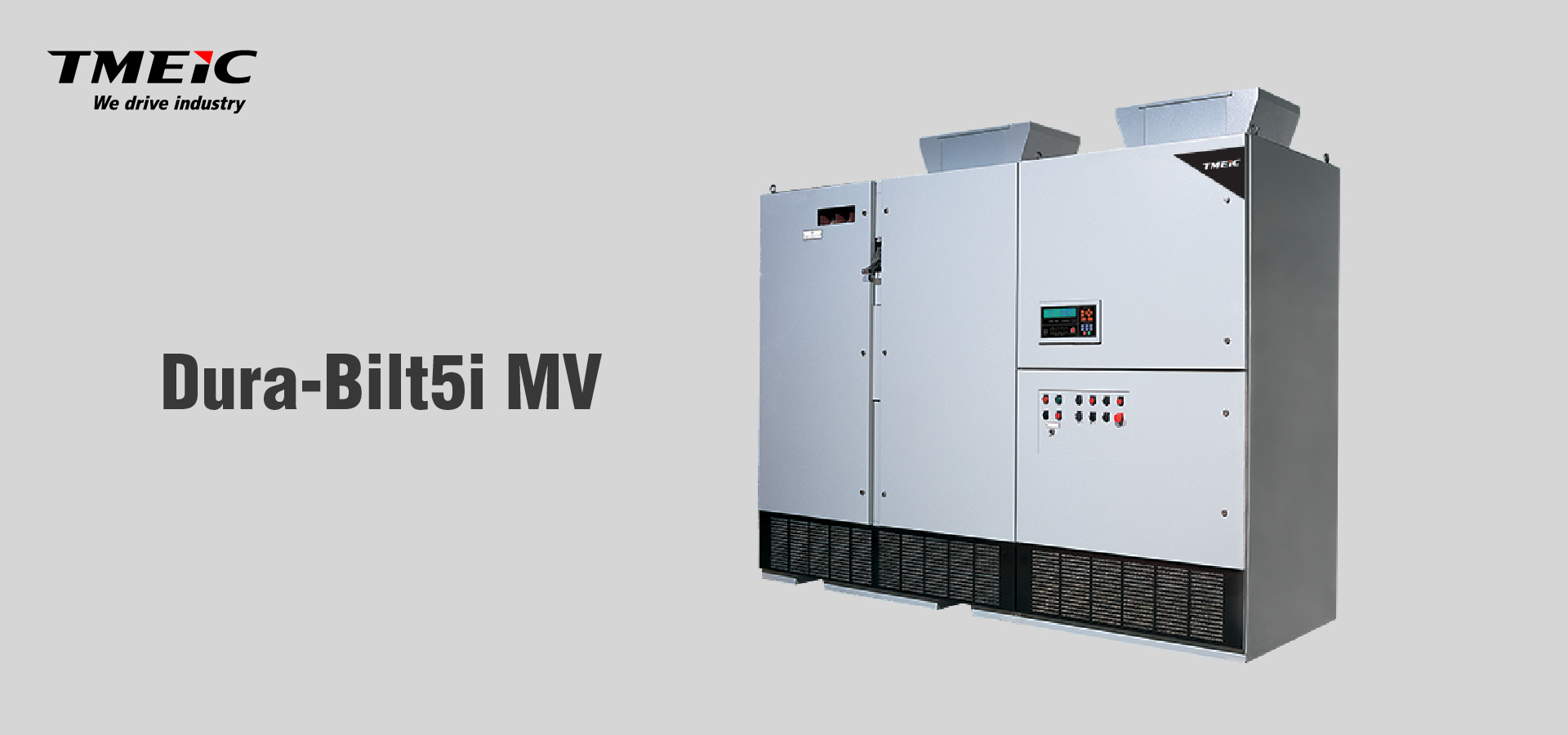 800HP 4160V TMEIC Dura-Bilt5i MV Medium Voltage VFD, Inverter, AC Drive